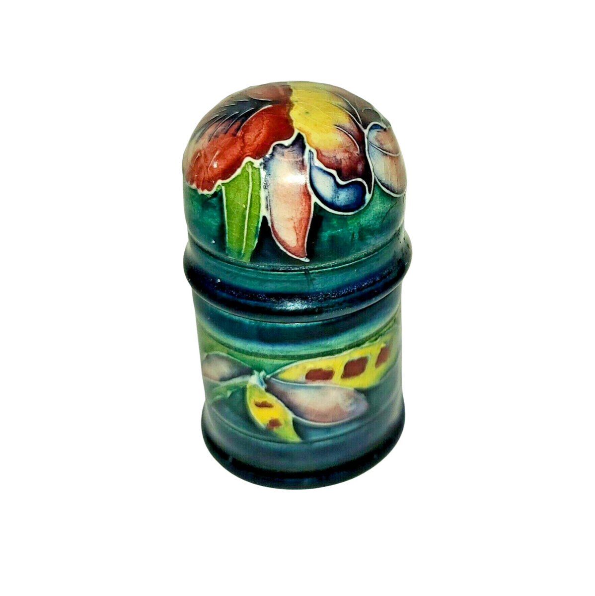 1920's - 30's Moorcroft Porcelain Strikalite Cigarette Lighter Rare Gr ...