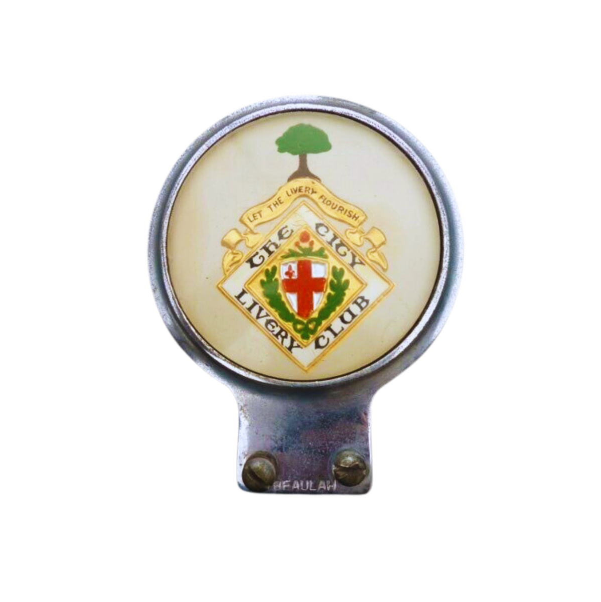 London City Livery Club License Plate Badge c.1950 – Mission Gallery ...