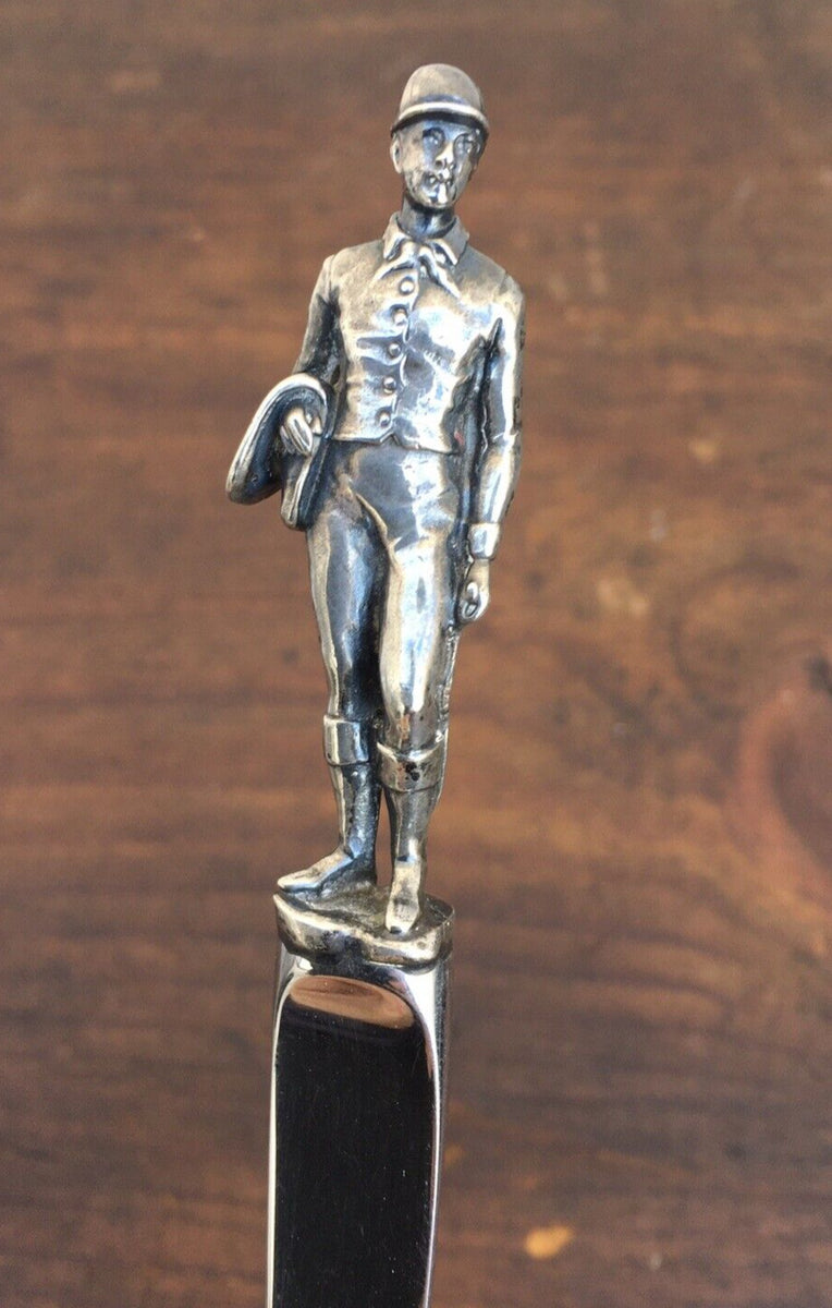 Tiffany & Co Sterling Silver Jockey Letter Opener equestrian – Mission ...