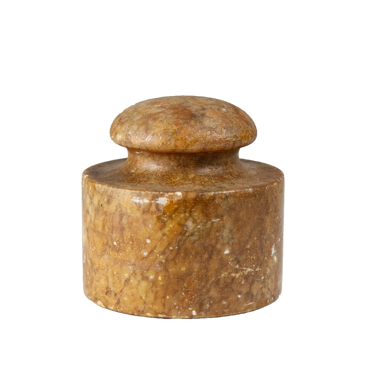 Antique 19th Century Stone Marble Library Paperweight, in Scale Weight ...