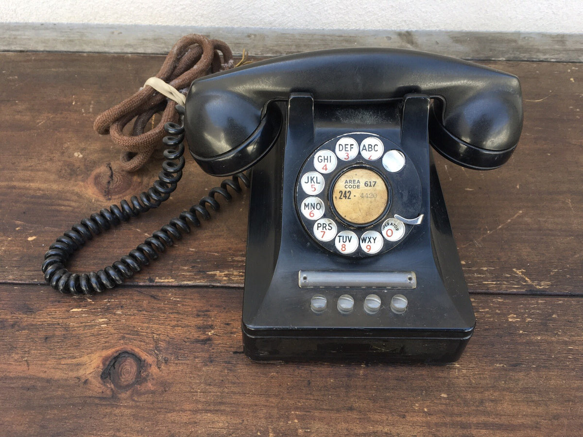 1940 Western Electric Bell System rare multi line rotary telephone f 1 ...